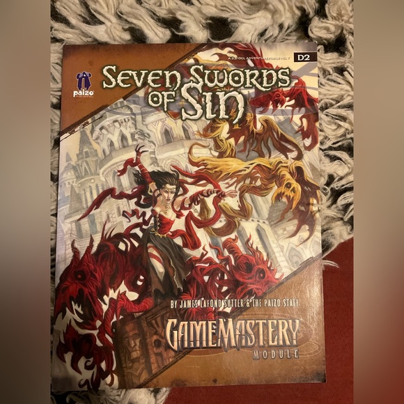 PATHFINDER | Games | Pathfinder Rpg Seven Swords Of Sin Game Mastery ...